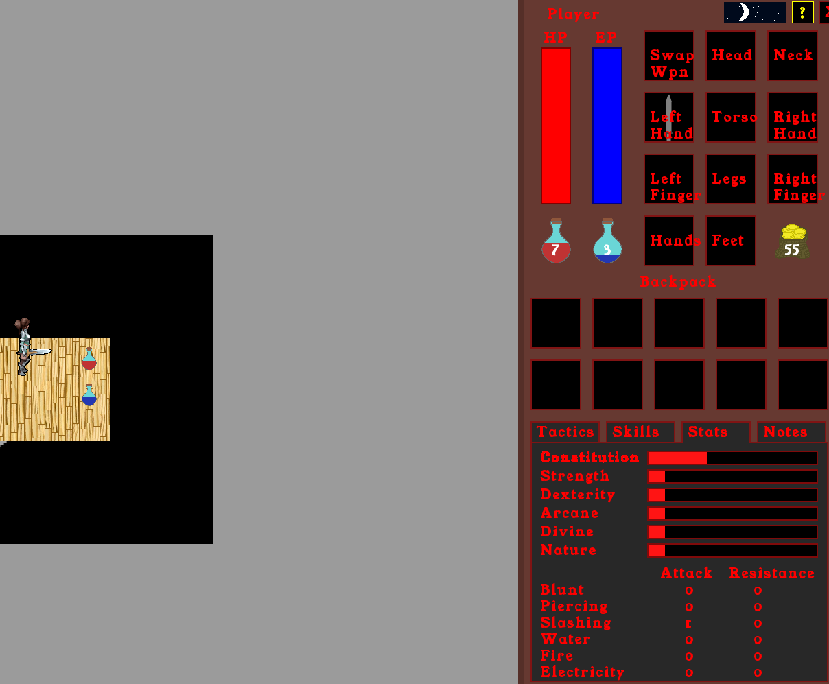 Clint's Projects: RPG: Attack Types & Resistances