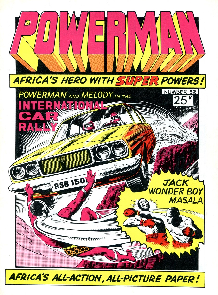 Boys Adventure Comics: Powerman #32 - cover by Brian Bolland