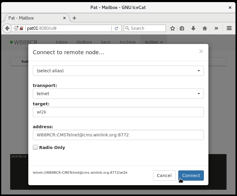 From the Michigan SEC: Winlink On Your Browser