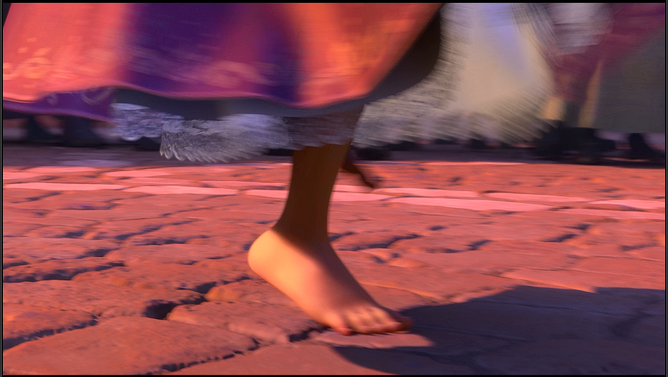 Anime Feet: Tangled (Movie): Rapunzel, Part 6 of 6