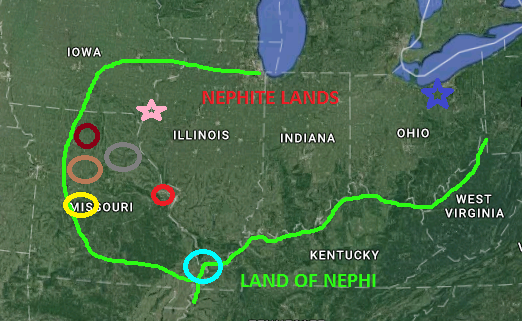Book of Mormon Evidence: Alma Chapter 60 BOM Map