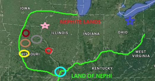 Book of Mormon Evidence: Alma Chapter 60 BOM Map