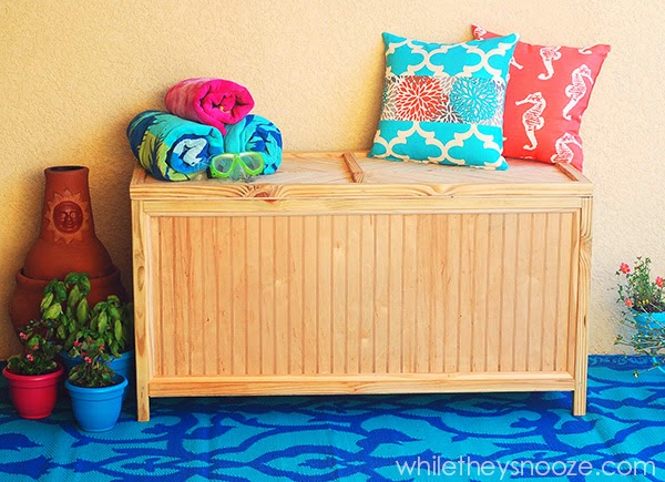 While They Snooze: How to Build an Outdoor Storage Box