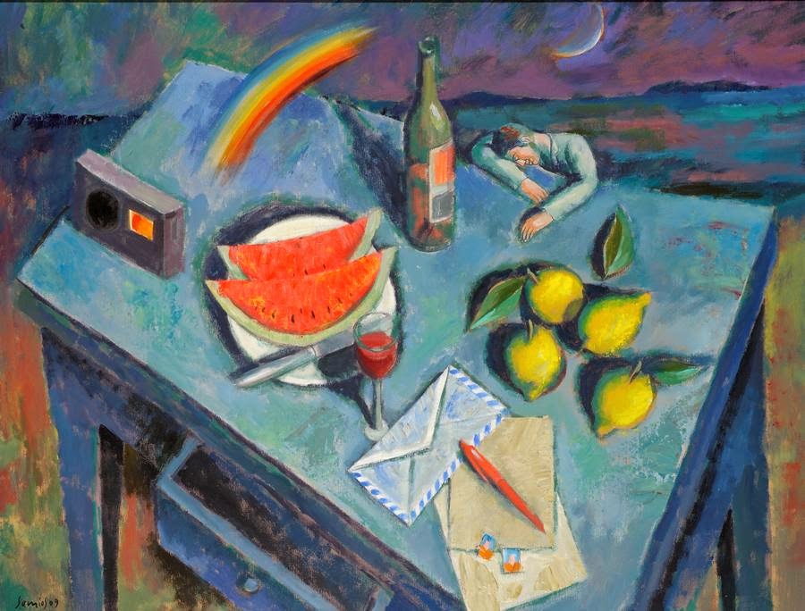 Pavlos Samios (1948-2021) | Metaphysical / Symbolist painter | Tutt'Art ...