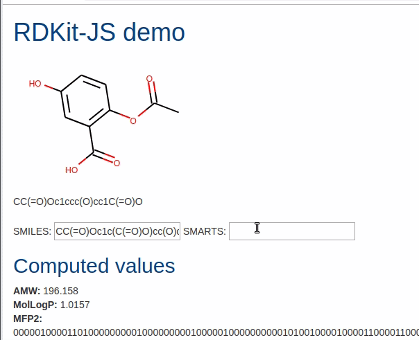 RDKit: Introducing new RDKit JavaScript wrappers RDKit: Introducing new RDKit JavaScript wrappers
