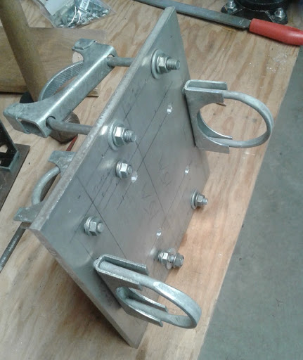 Pattern and Match: Mast for the 15/20 Meter Tower