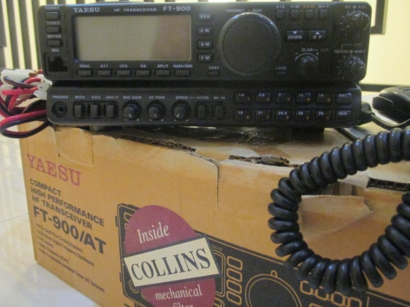 Gromikom Radio: Yaesu FT-900/AT Compact HF Transceiver SN#5C080097