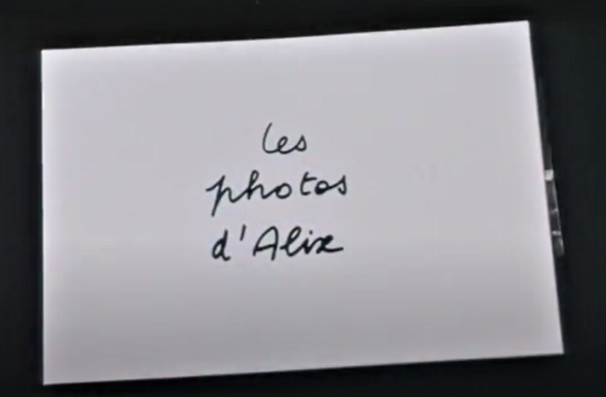 Dr Tony Shaw: Jean Eustache's Les Photos d'Alix (1979)