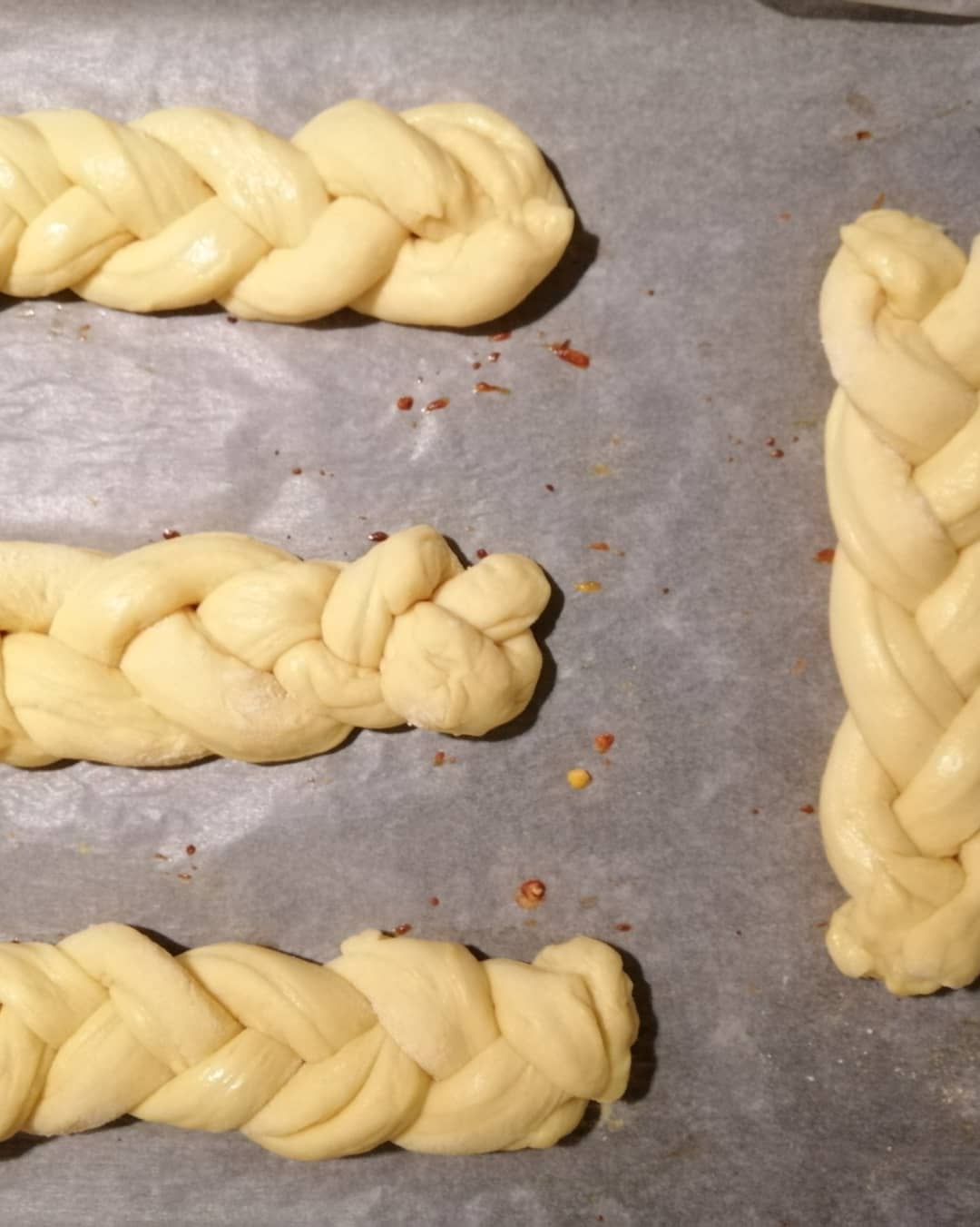 1 notte in cucina: Treccine Dolci