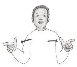 HearMyHands ASL: sign: BIG (for tomorrow's BIG day)