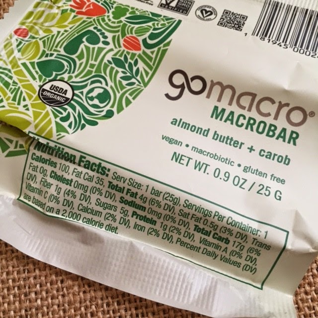 GoMacro Macrobars Review & Giveaway | A Very Sweet Blog