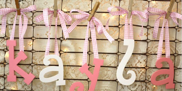 Craft Cuts coupons: How to Make Ribbon on Hanging Wood Letters