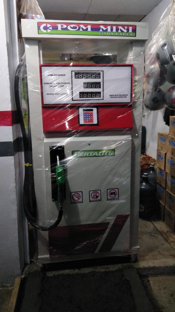 Mesin Pom Bensin Pertamini Portable Digital Elektrik - Pom Mini Mesin ...