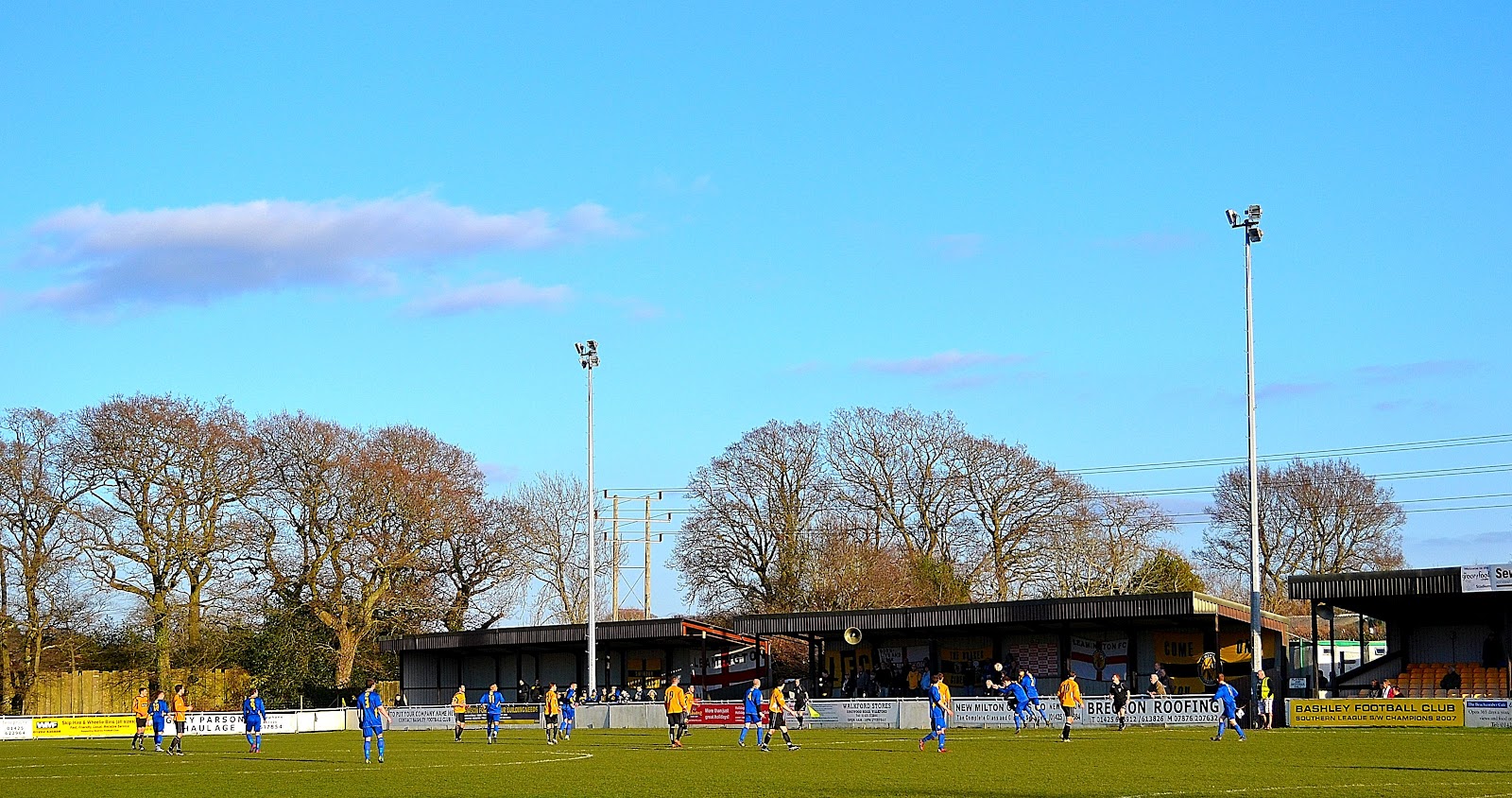 Hopping Around Hampshire: 21. Bashley FC