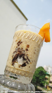 Mango Oreo Milk Shake
