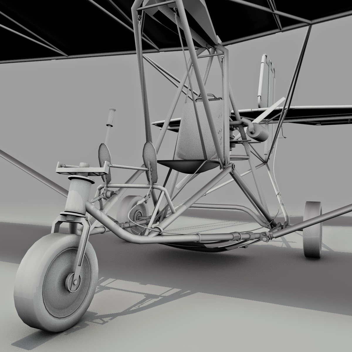 Ultralight Aircraft 3D Model | JonnyChapps