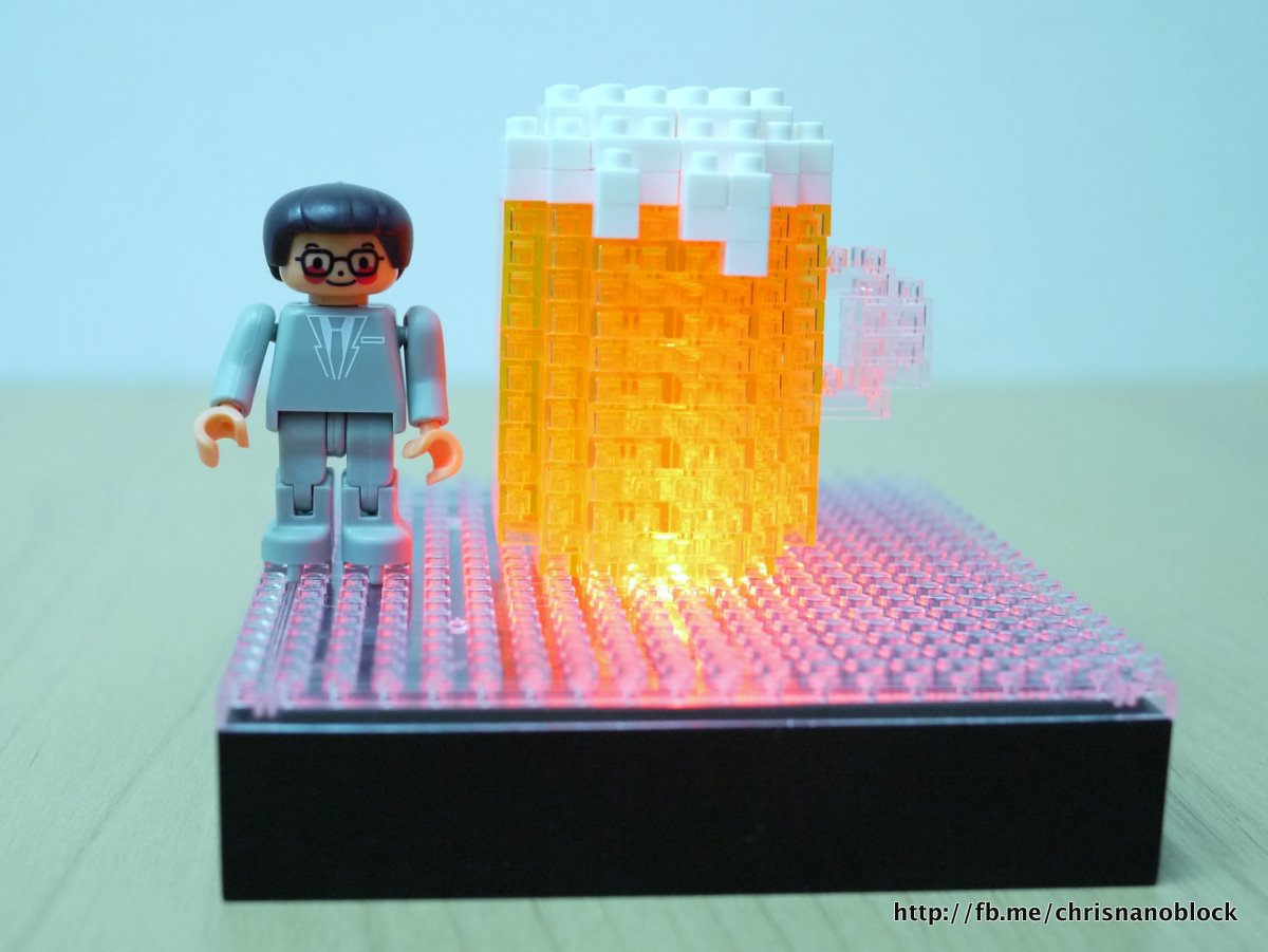 Christopher Tan: nanoblock Big Draft Beer Review