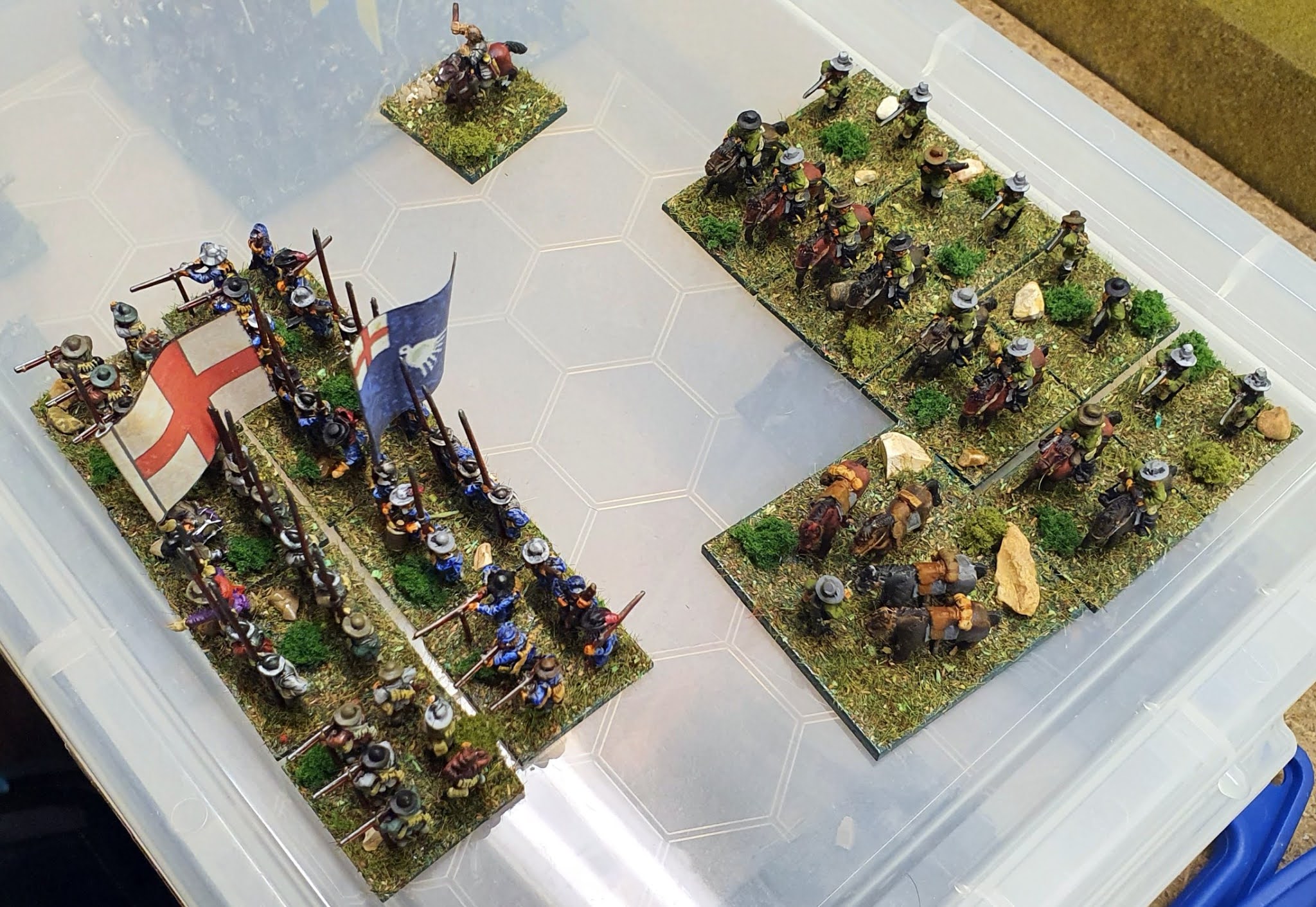 "One Hour Wargames" - Scenario 22 - "Ambush" - Set Up and Game