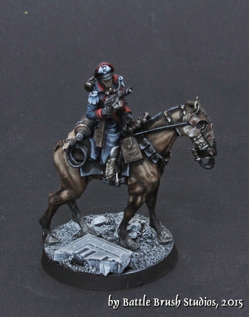 Battle Brush Studios: Showcase: Death Korps of Krieg Commissar