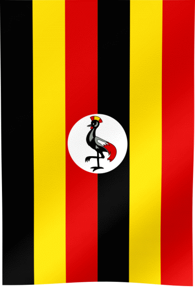 Flag of Uganda (GIF) - All Waving Flags