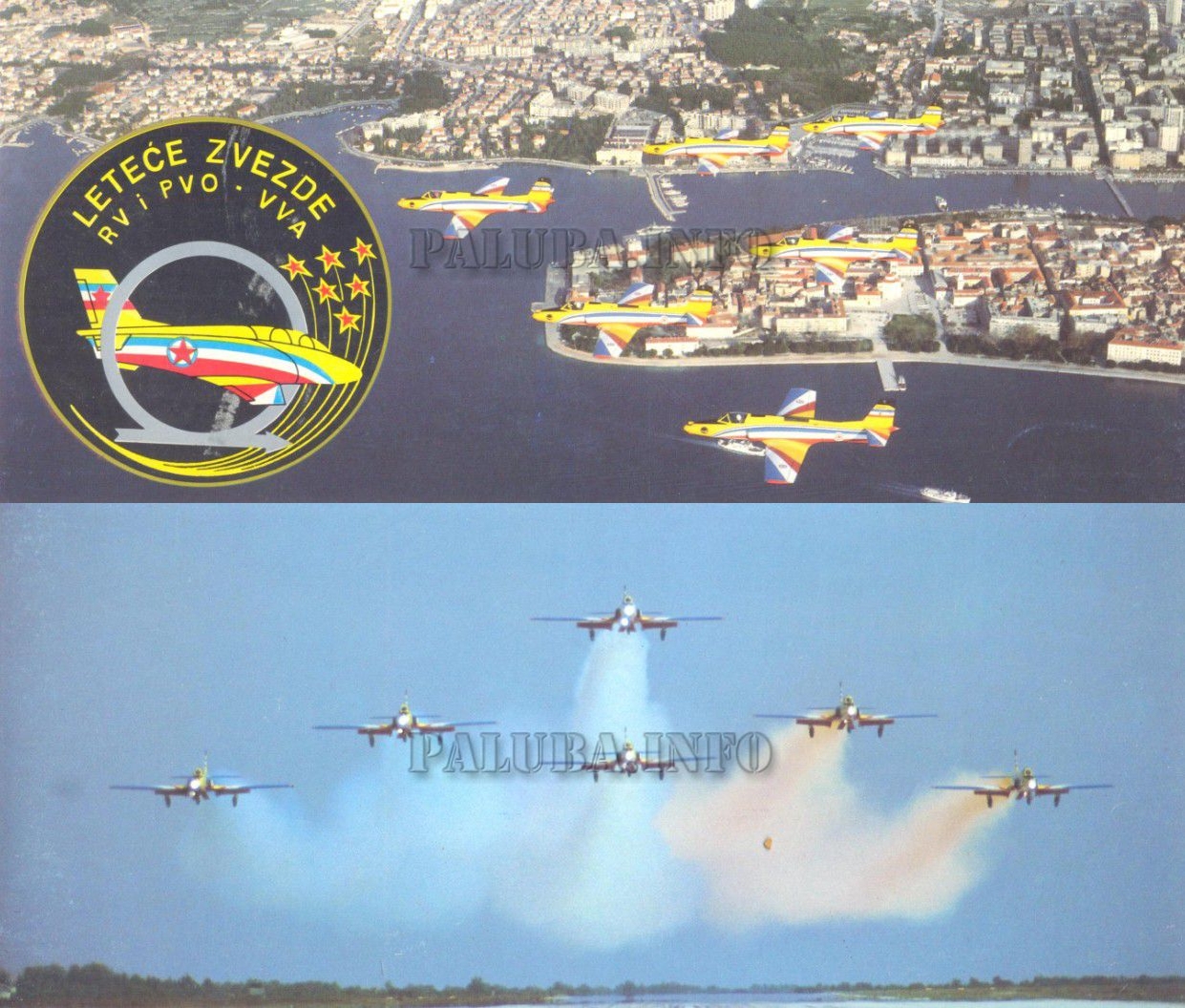 SFR JUGOSLAVIJA: JUGOSLOVENSKO RATNO VAZDUHOPLOVSTVO - Leteće zvezde