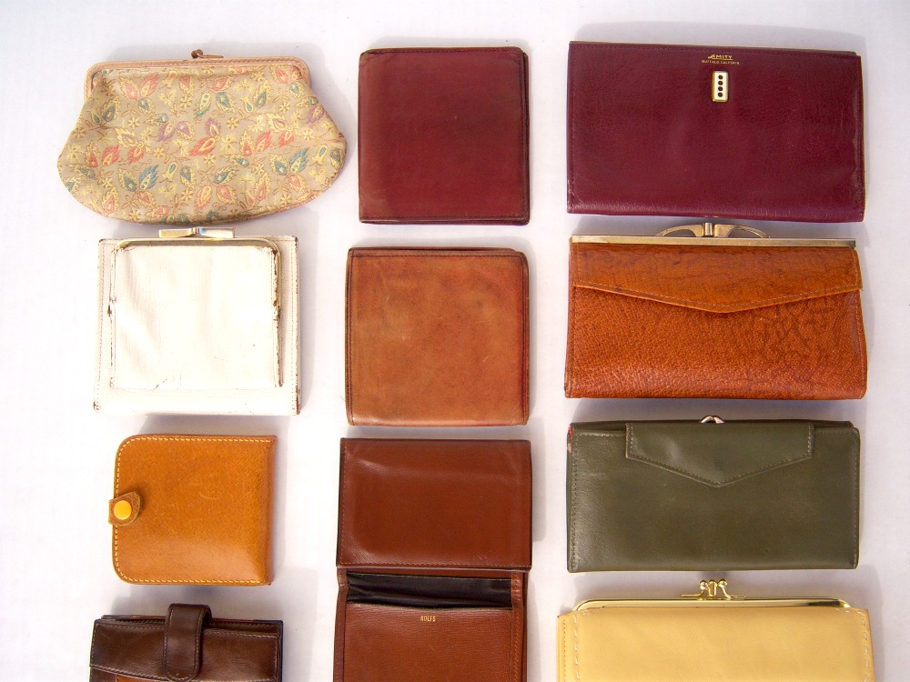 the rikrak studio: the collectors: vintage wallets
