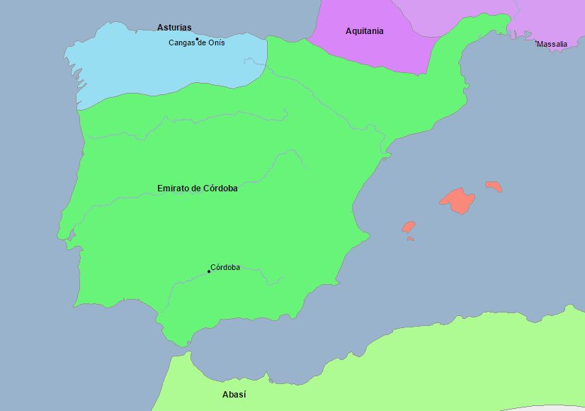 Al-Andalus HISTORICAL MAPS | el taller de sociales