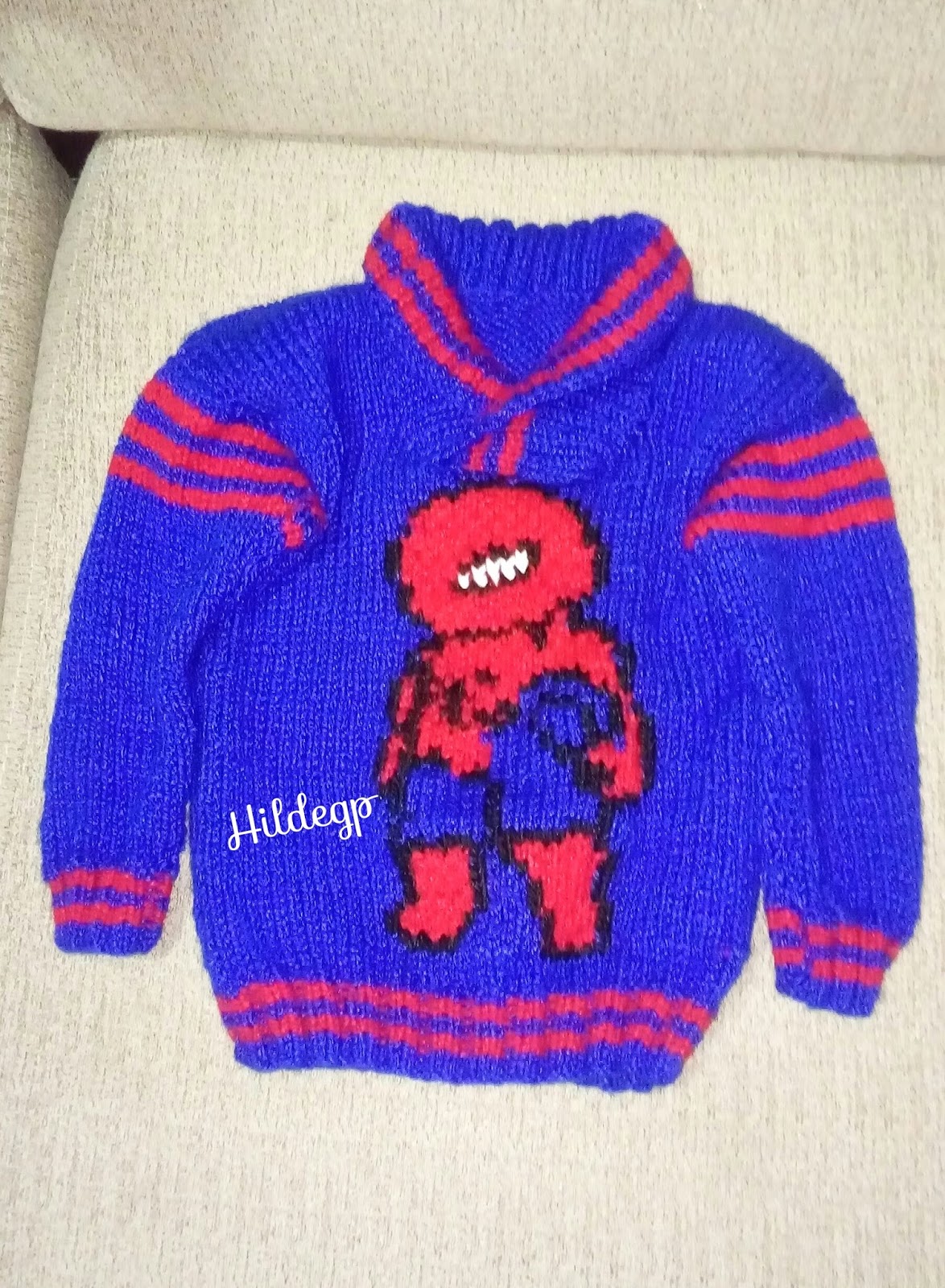 DE MIS MANOS TEJIDOS Y MAS...: OTROS MODELOS DE CHOMPA CON MOTIVOS DEL ...