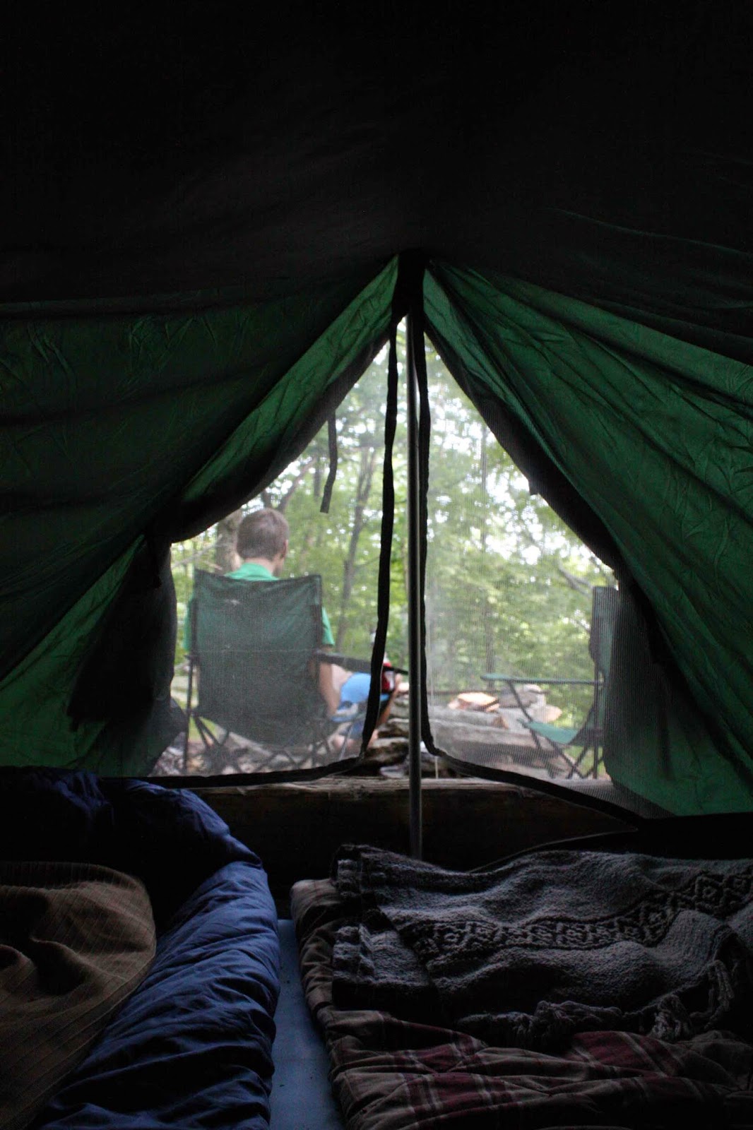 Visibly Moved: Camping at Pachaug State Forest