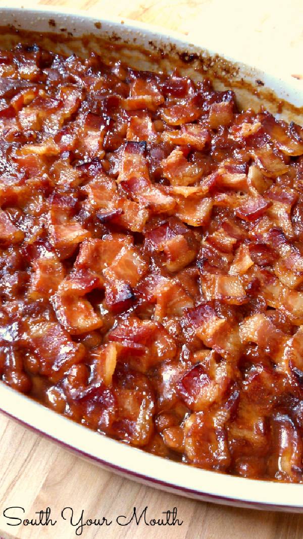 South Your Mouth Southern Style Baked Beans