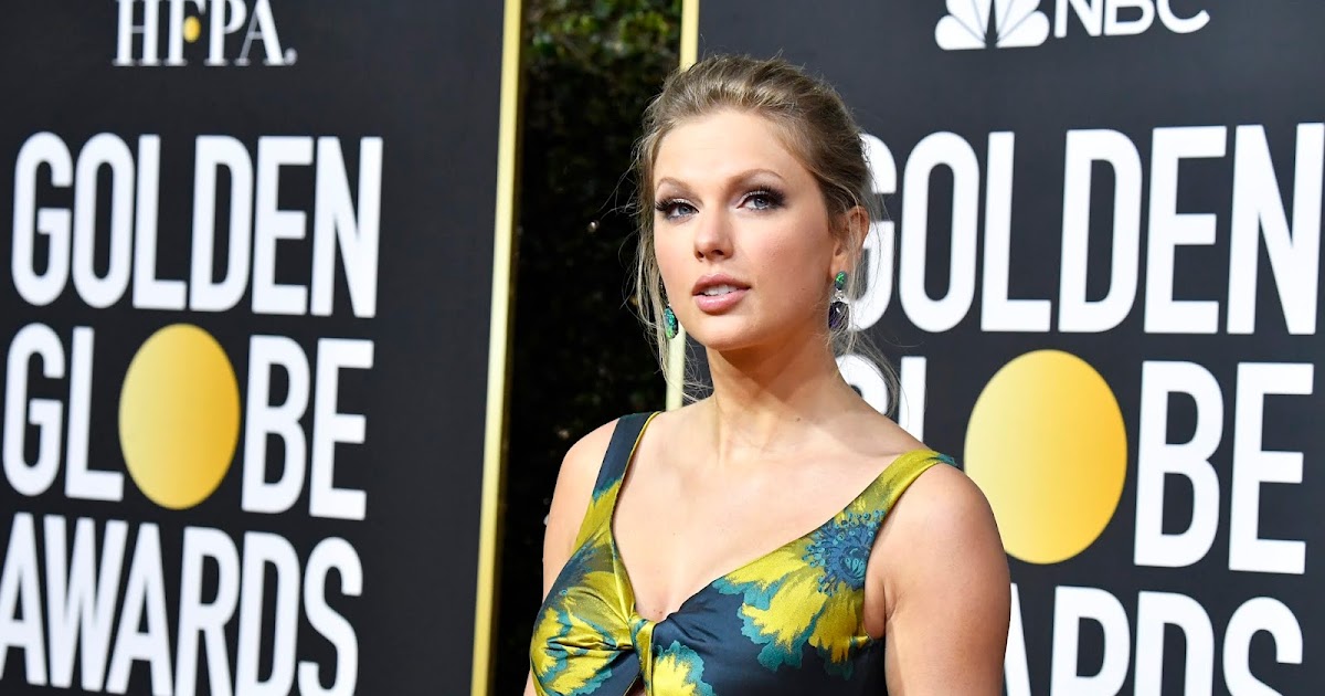 Taylor Swift is a sight to behold in Etro at the 2020 Golden Globe Awards