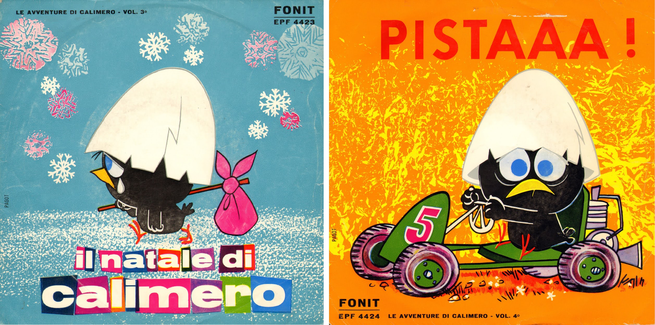 GENERAZIONI e "PICK-UP": CALIMERO, il pulcino nero (personaggio di Nino ...