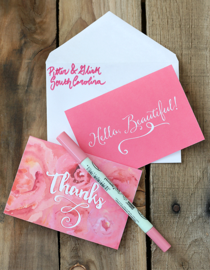 PitterAndGlink: Free Printable Girly Notecards: Send Snail Mail with Style