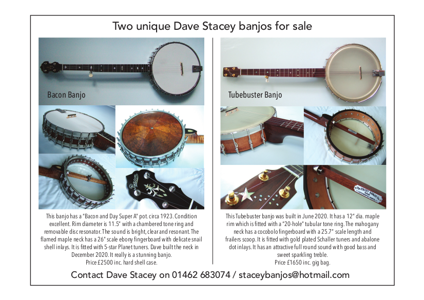 The Bluegrass Ireland Blog: Banjos from Dave Stacey; Diversity and the ...