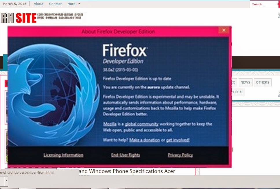 Firefox 64-Bit Released, Features and Advantages - RN SITE