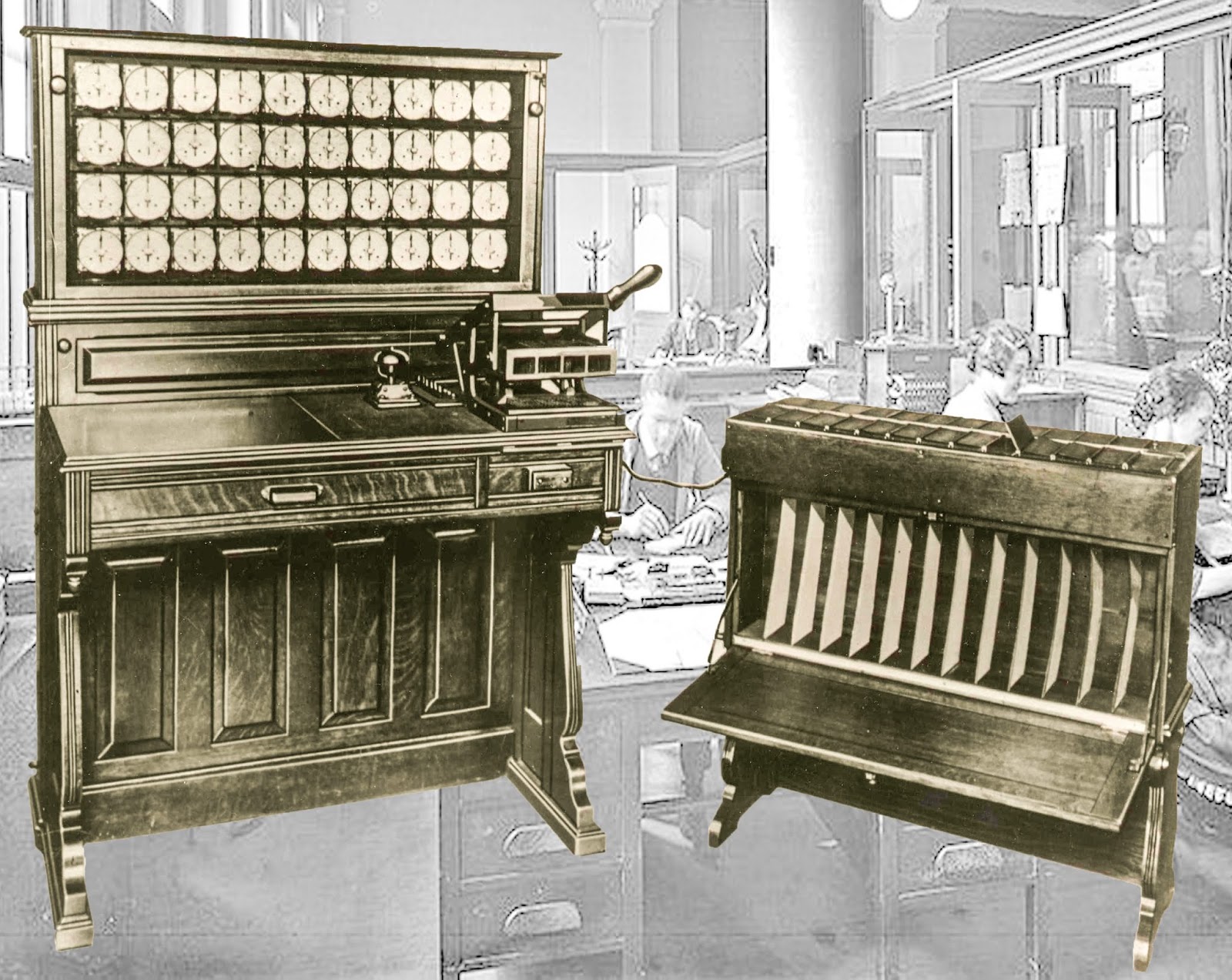 Herman Hollerith Tabulating Machine