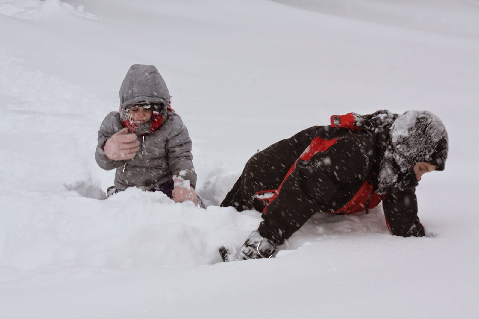 Real Life: It's a blizzard!