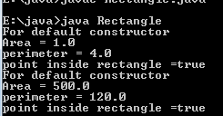 Define the Rectangle class | Java examples
