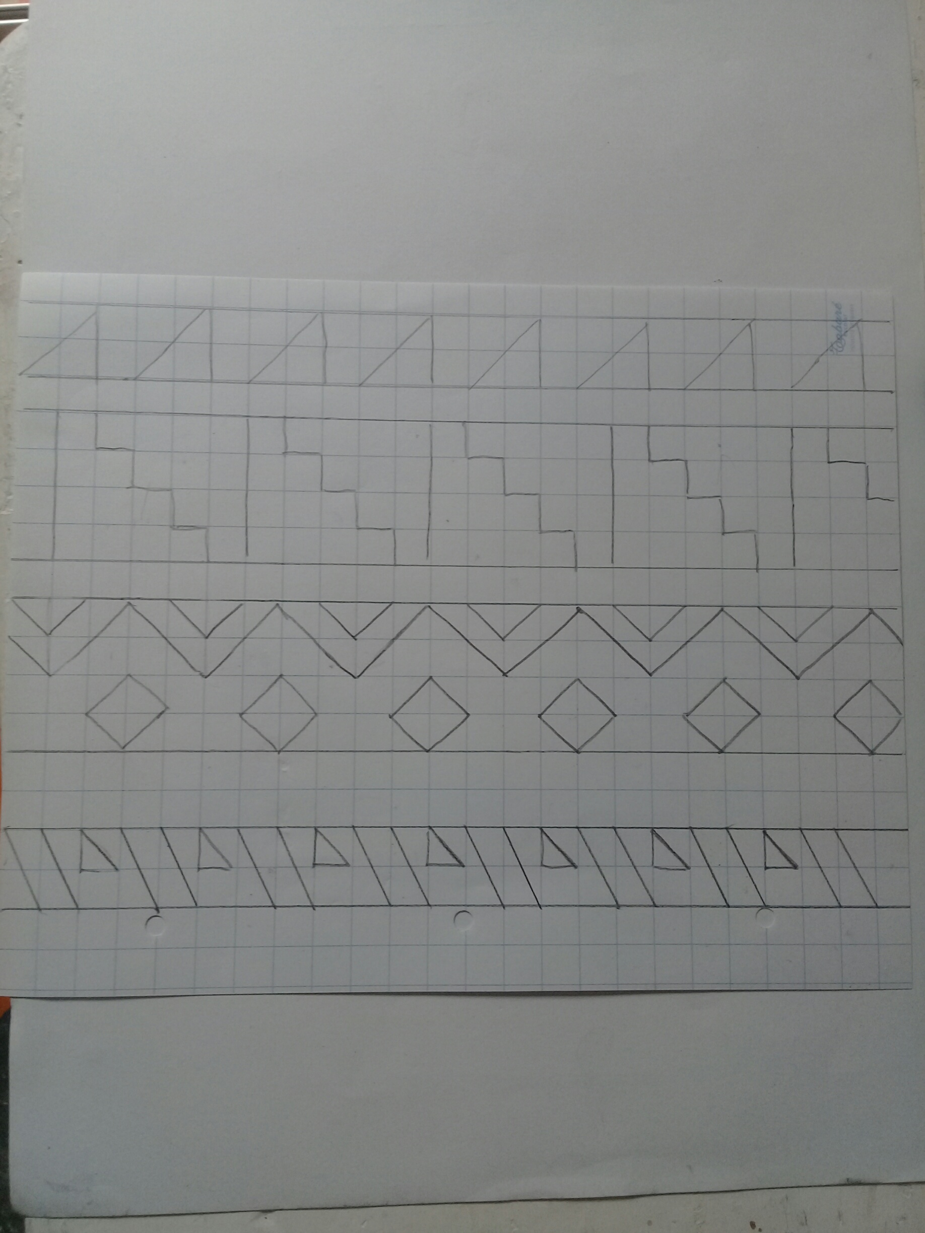 El Blog de Aldo: Actividad con Simetría y Ritmo Visual