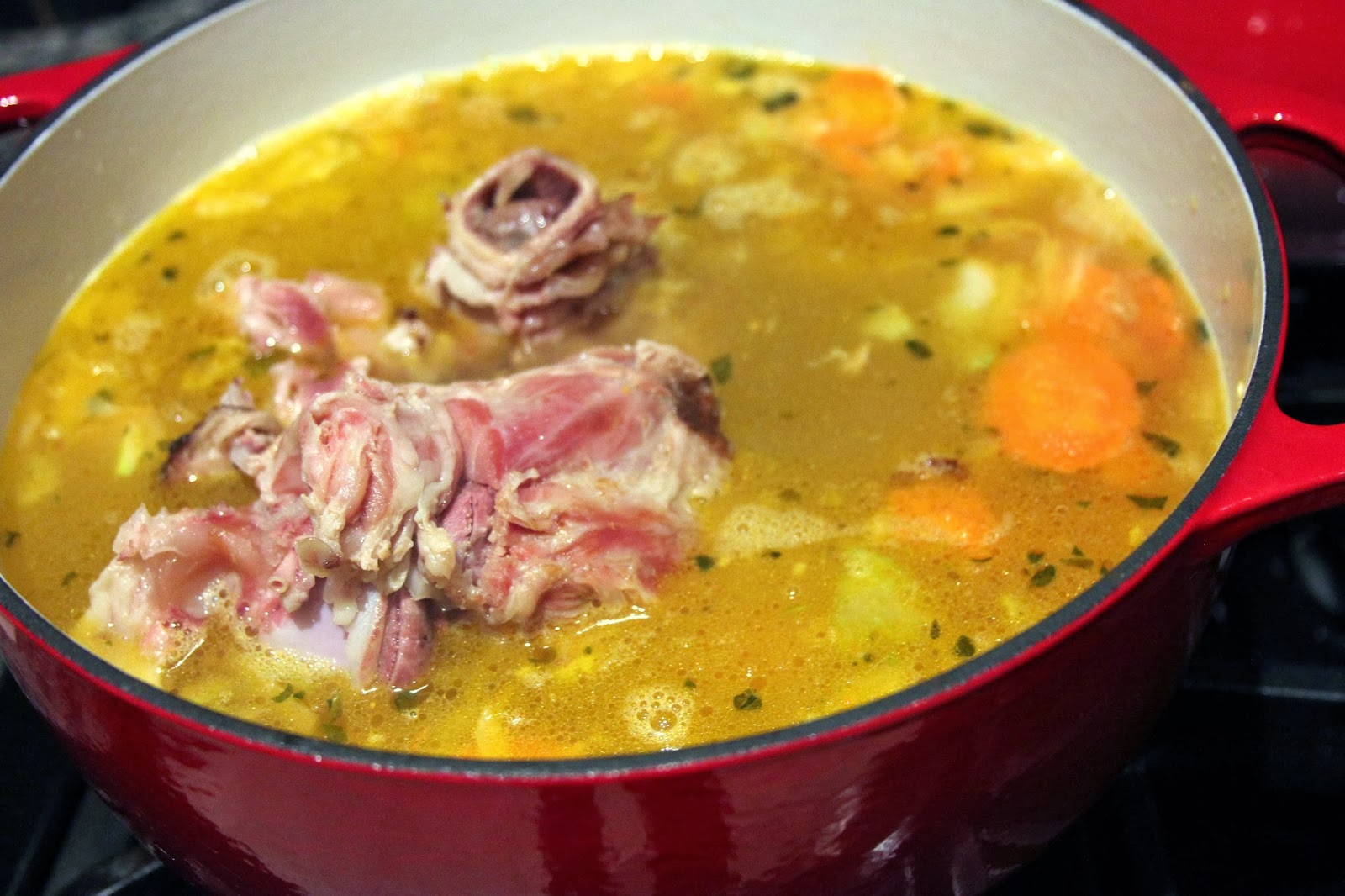 Mrs. B Takes On...: Hambone Soup