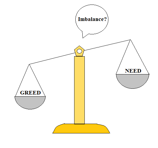 How to avoid being greedy?