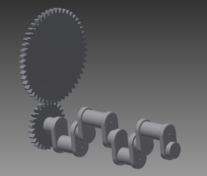 ENGR1304: Crank Shaft, Derived parts, Engine assembly