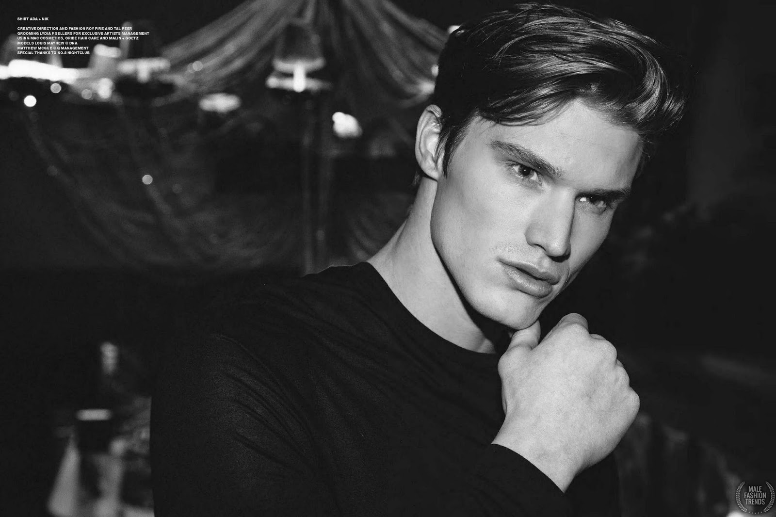 Louis Mayhew y Matthew McGue para ADON Magazine No. 20 por Joseph Sinclair