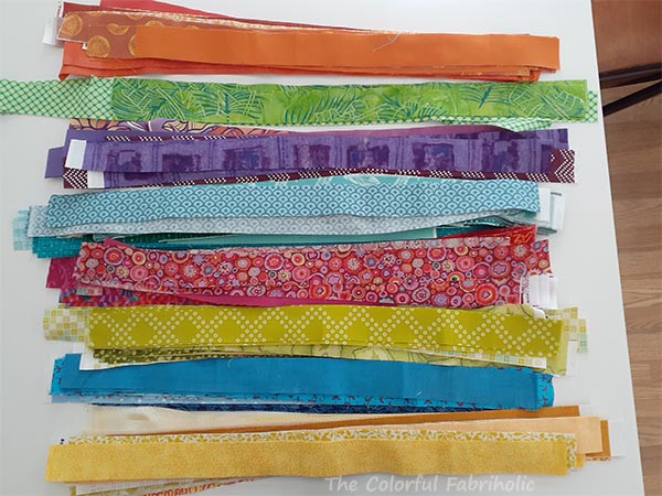 The Colorful Fabriholic: More Strips