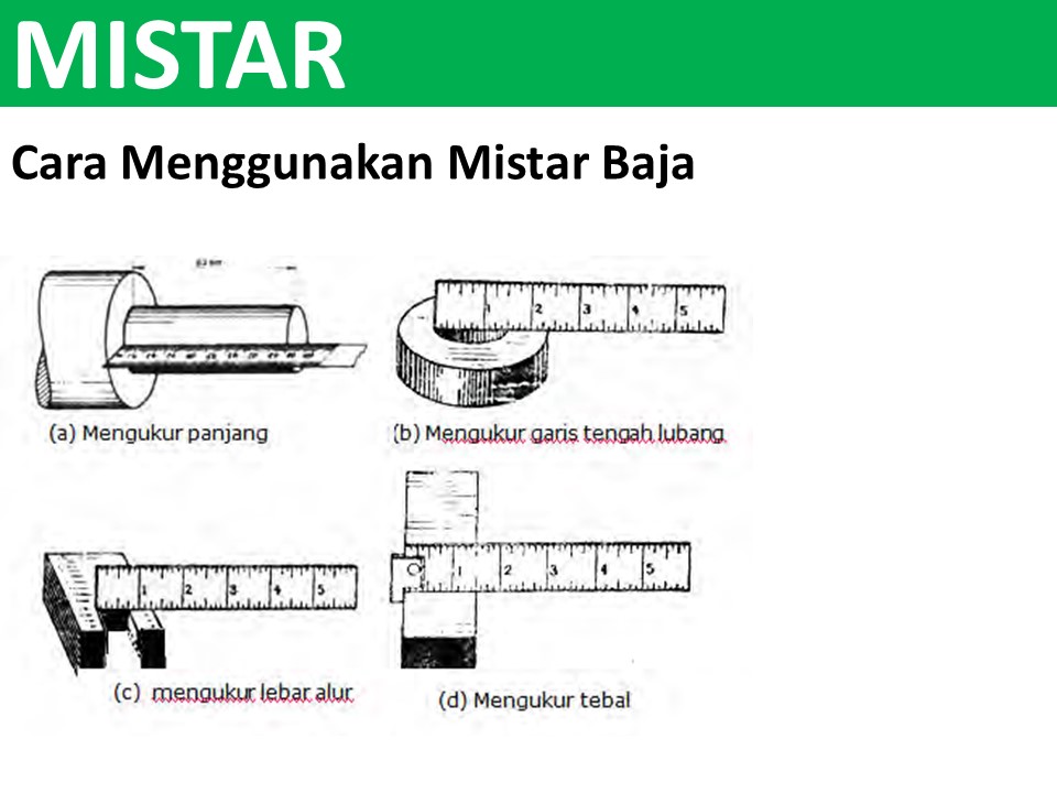 Mistar Garis, Mistar Siku dan Penanda Benda kerja ~ Blog edukasi