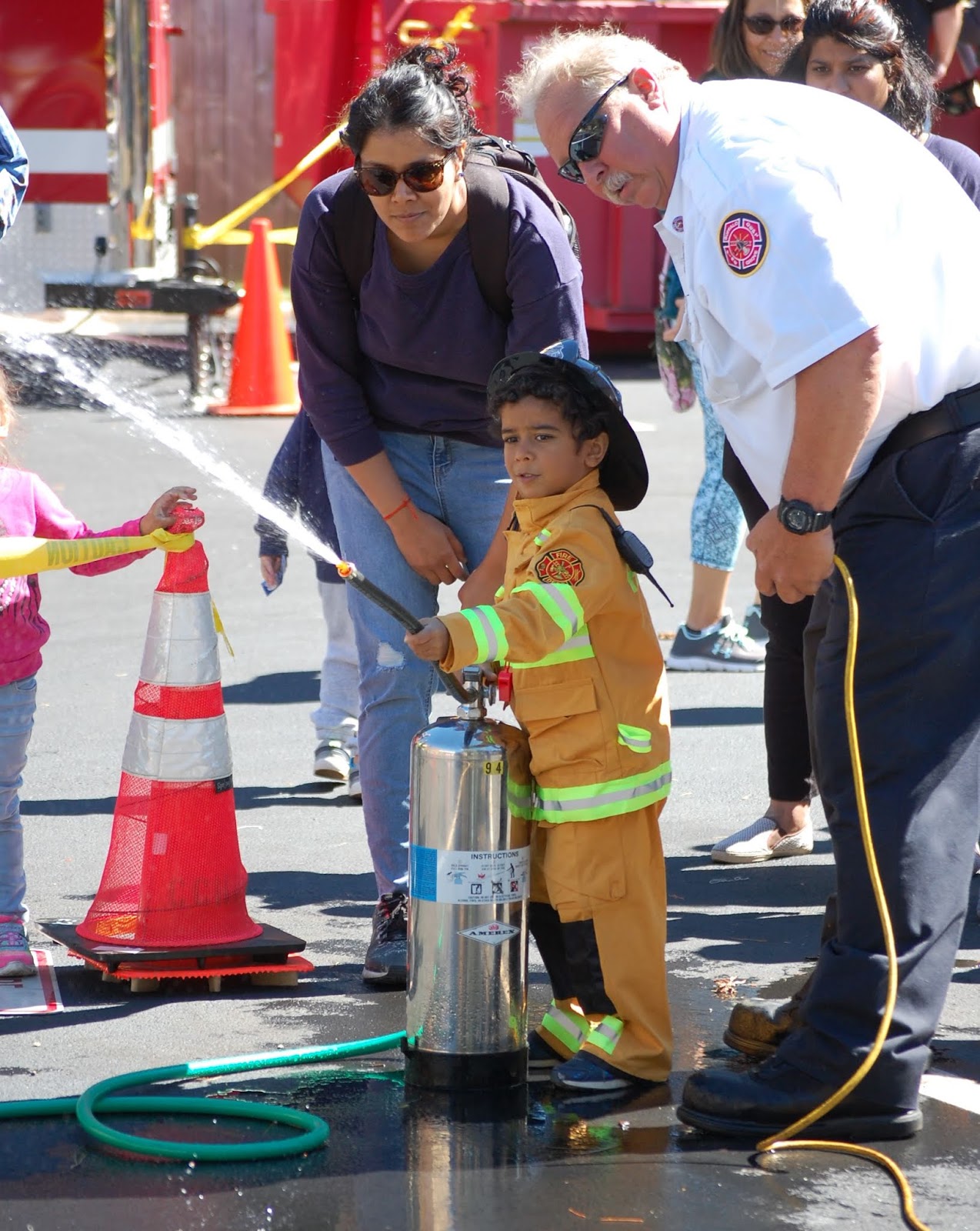 Gaggin' in the Grove: Education, demonstrations highlight Fire ...