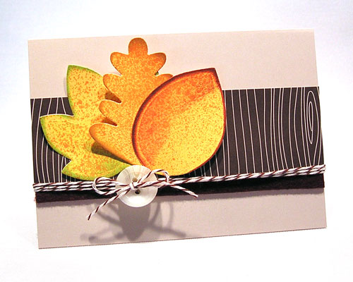 Let's Make A Card!: Amuse Studio Fall Leaves
