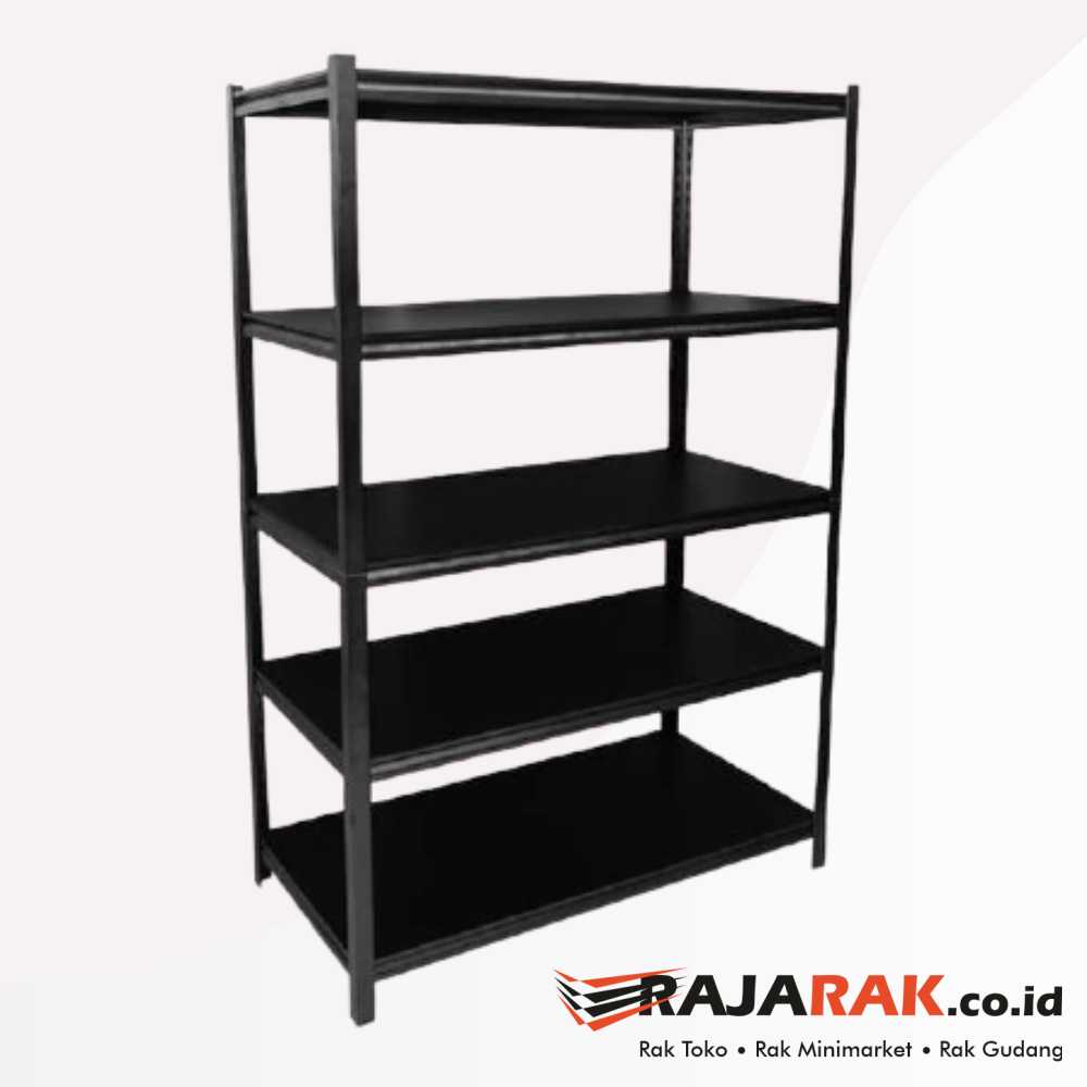 Rak Besi 5 Tingkat 120x60x183 Cm – Tactix, Kekuatan 225Kg / Level | RAK ...