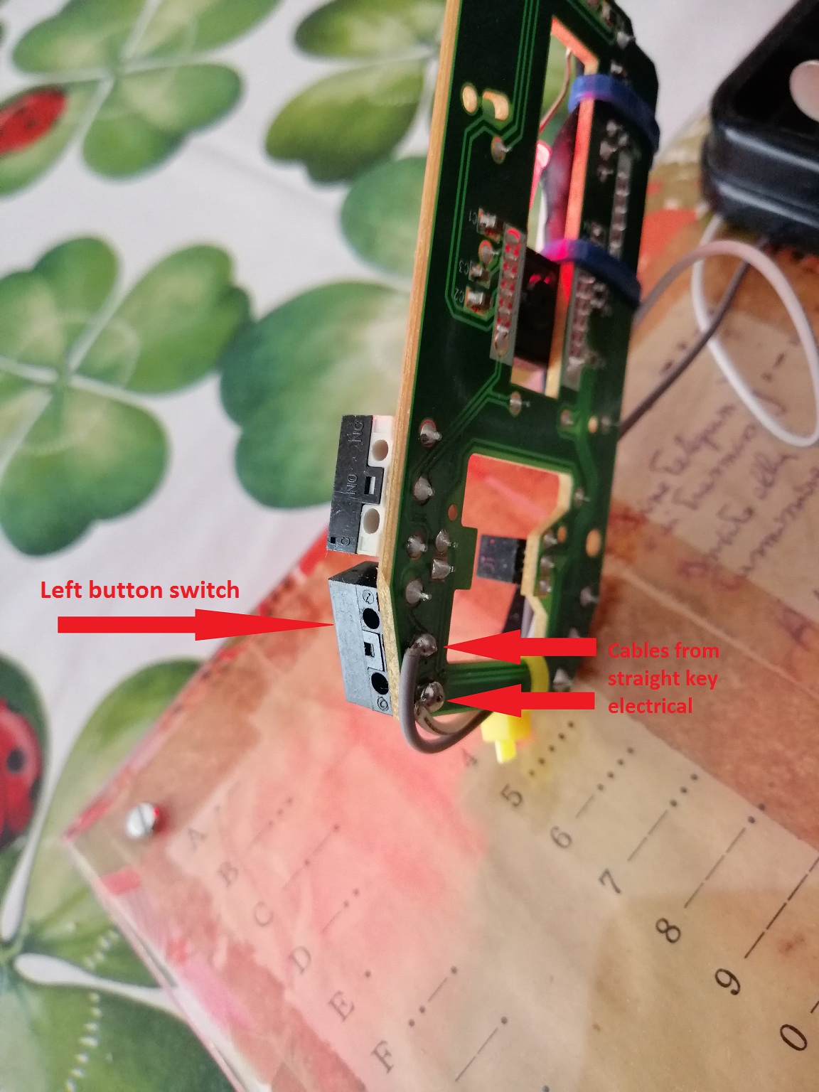 IU2MEH: Learning CW - straight key usb interface