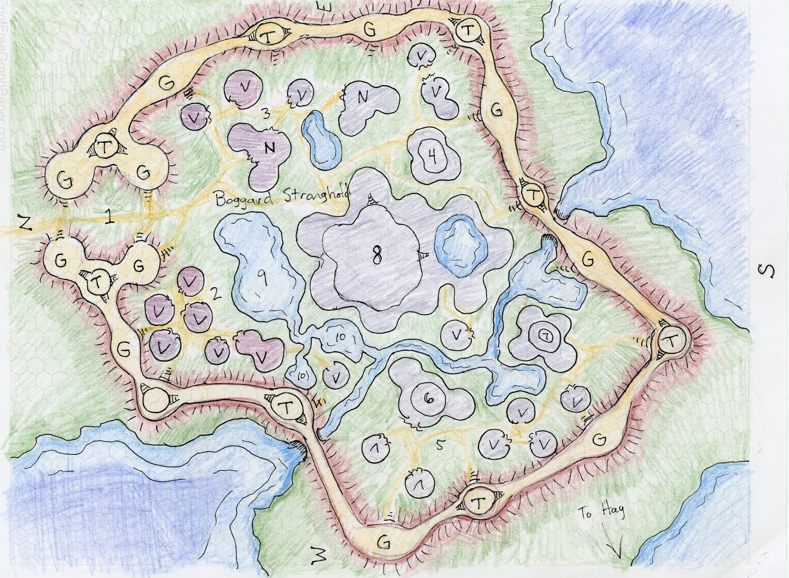 DND Maps: Lizard Marsh